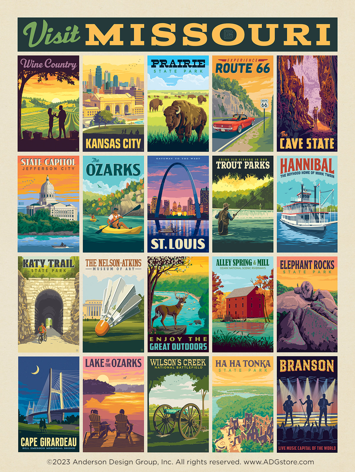 ADG Visits Missouri... Via Poster Art! - Anderson Design Group