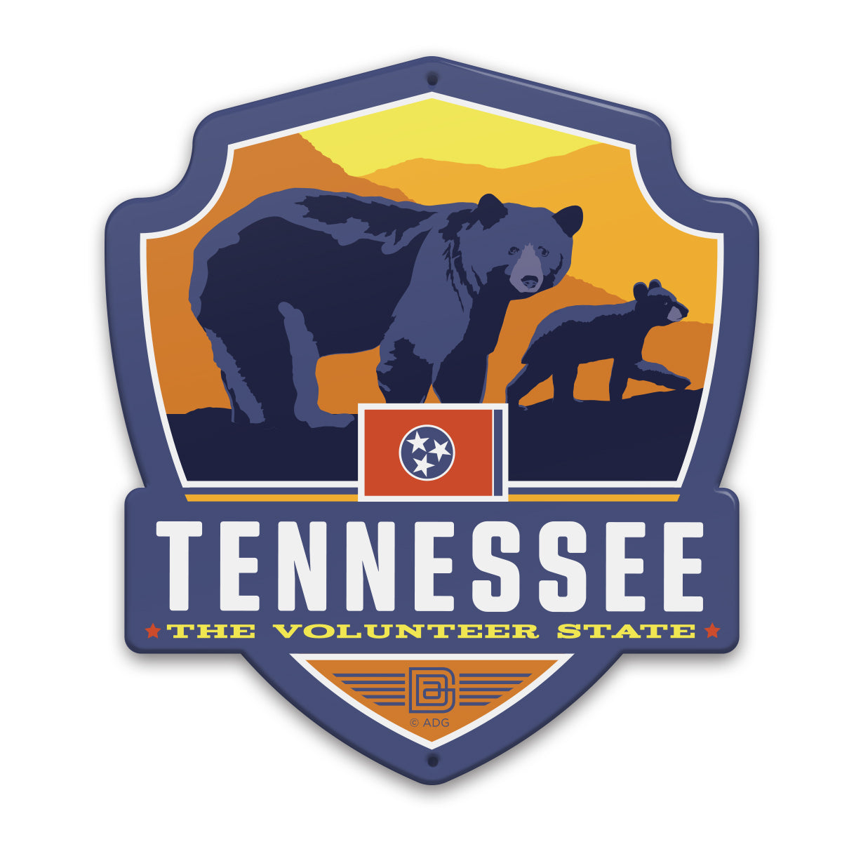 Metal Emblem Signs: State Pride - Anderson Design Group