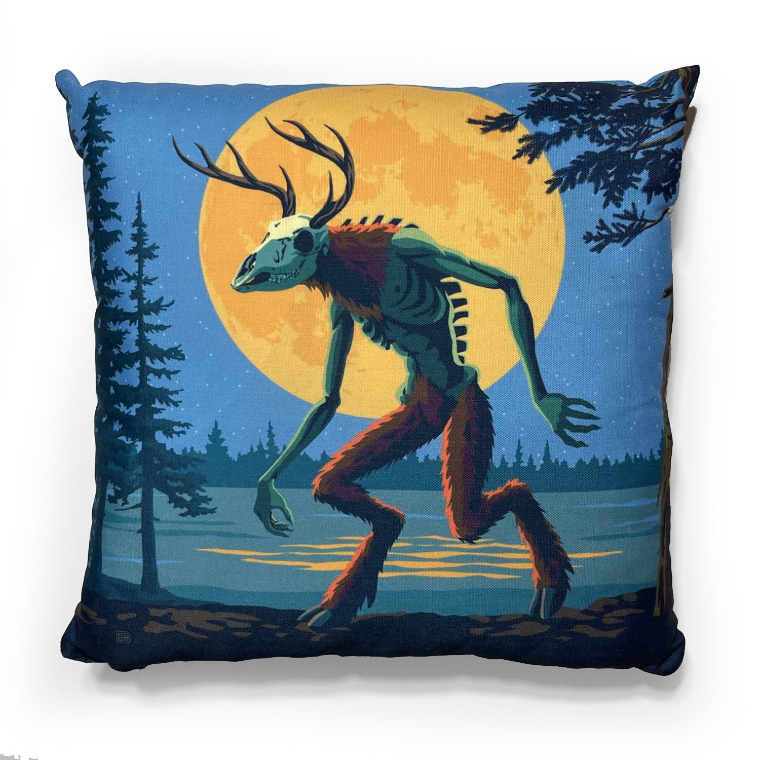 18"x18" Throw Pillow: Legends Of The National Parks-Wendigo - Anderson ...