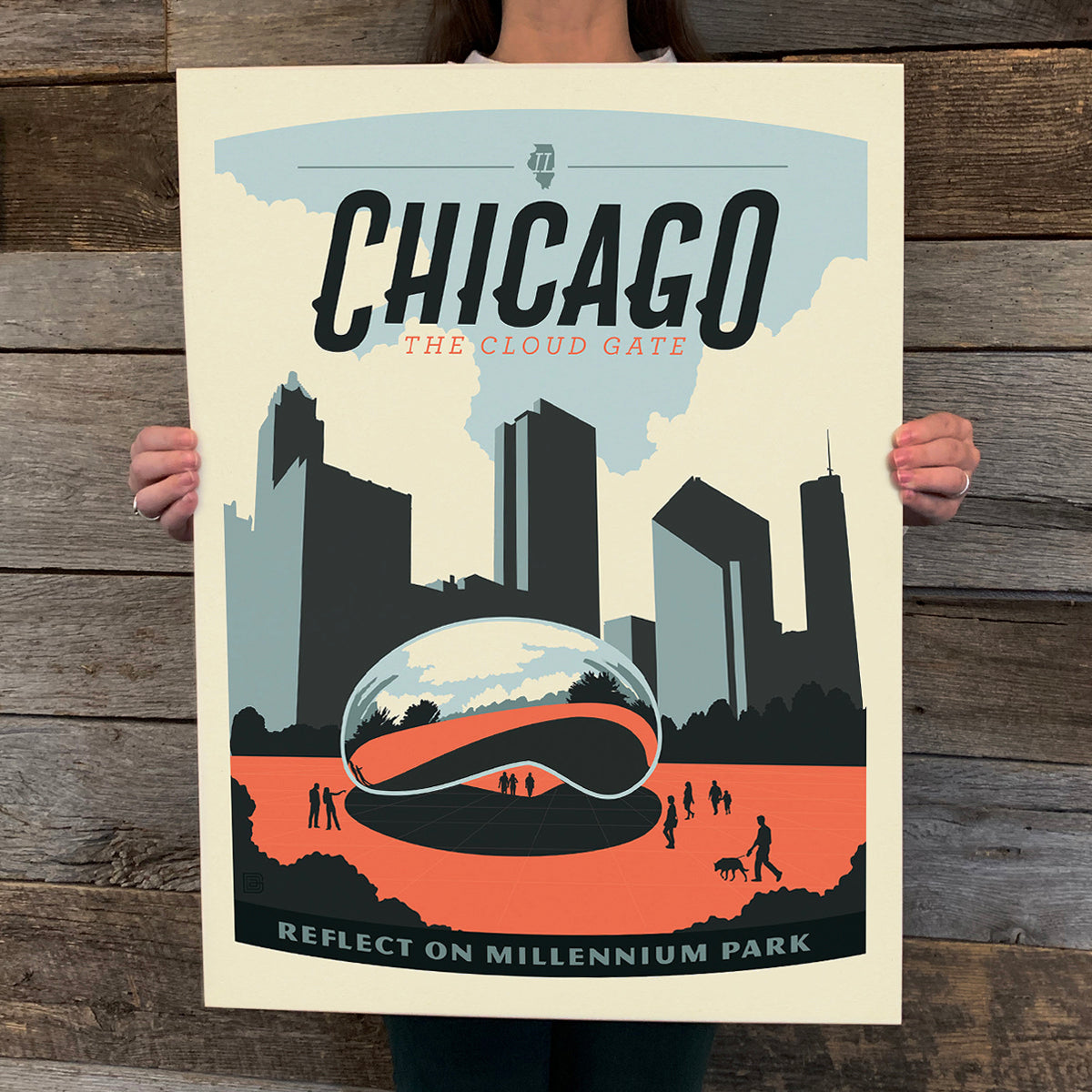 Bargain Bin Print: Chicago Millennium Park (On SALE!) - Anderson Design ...