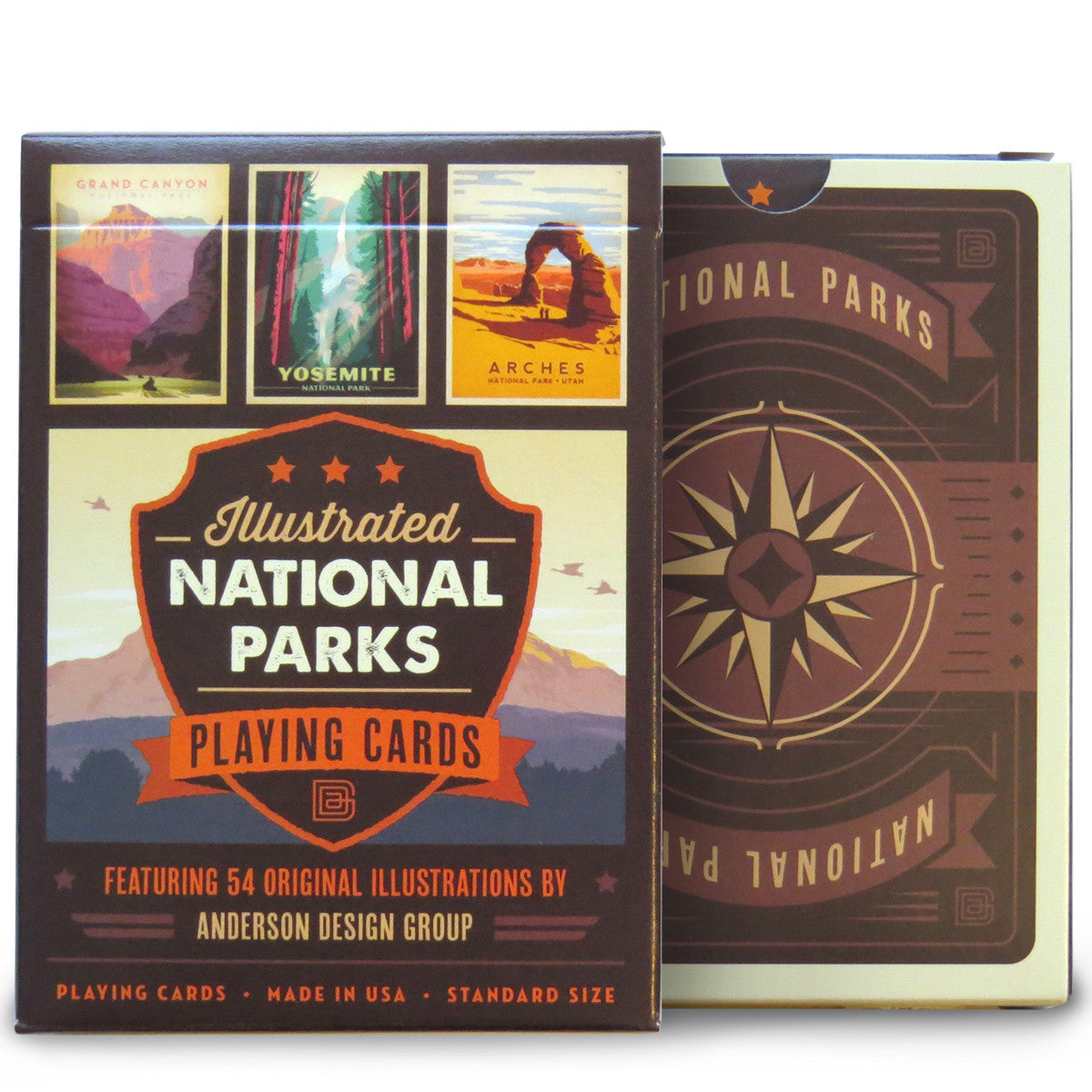 Playing Cards: American National Parks – Anderson Design Group